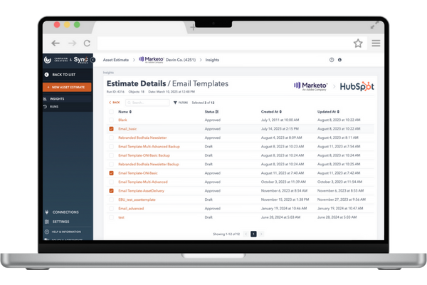MAS Re-platforming Estimator demo | Campaign Creators